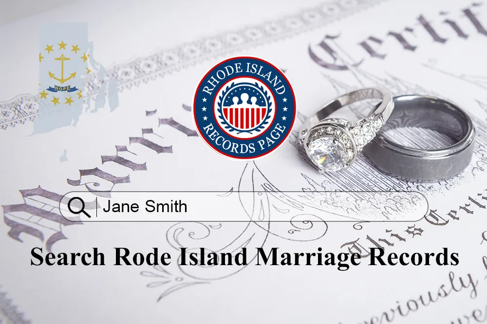 Search Free Rhode Island Marriage Records